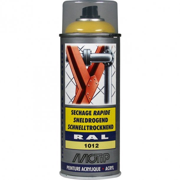 Ral 1012 high gloss lemon yellow - Industri RAL Farver - Driver.dk