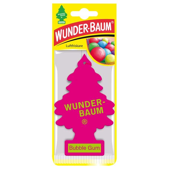 Wunderbaum 24 stk - "Bubble gum" - Duft til bilen - Driver.dk